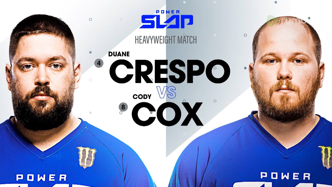 Power Slap 2: Duane Crespo vs Cody Cox | FULL MATCH - YouTube