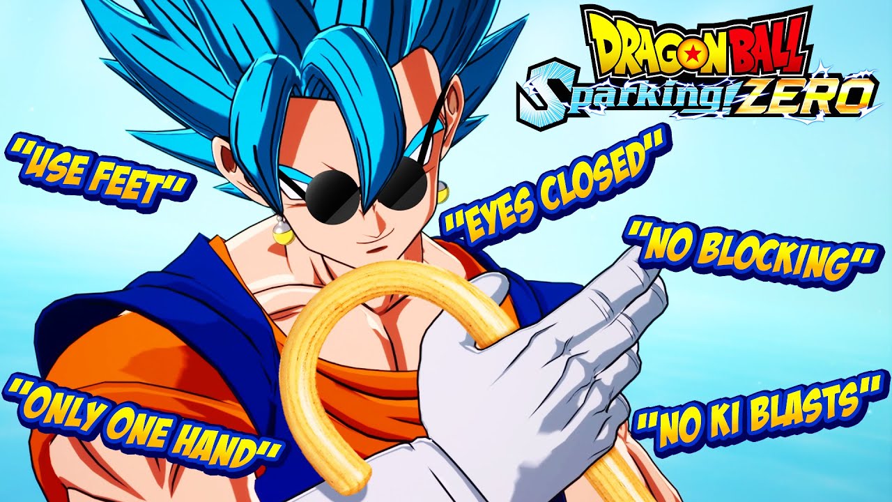 Beating Goku Blind - YouTube