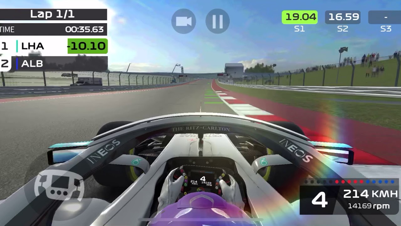 F1 Mobile Racing 2020 - SPEED RECORD (USA) 377 km/h - YouTube