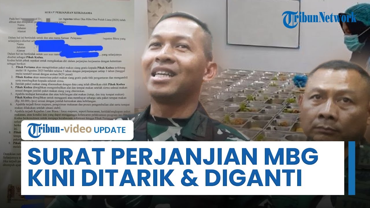 Kontroversi Surat Perjanjian MBG yang Tutupi Keracunan di Blora, Kini ...