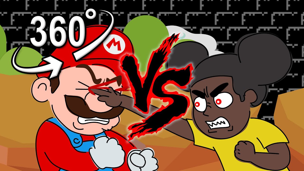 Super Mario VS Amanda the Adventurer | VR 360° - YouTube