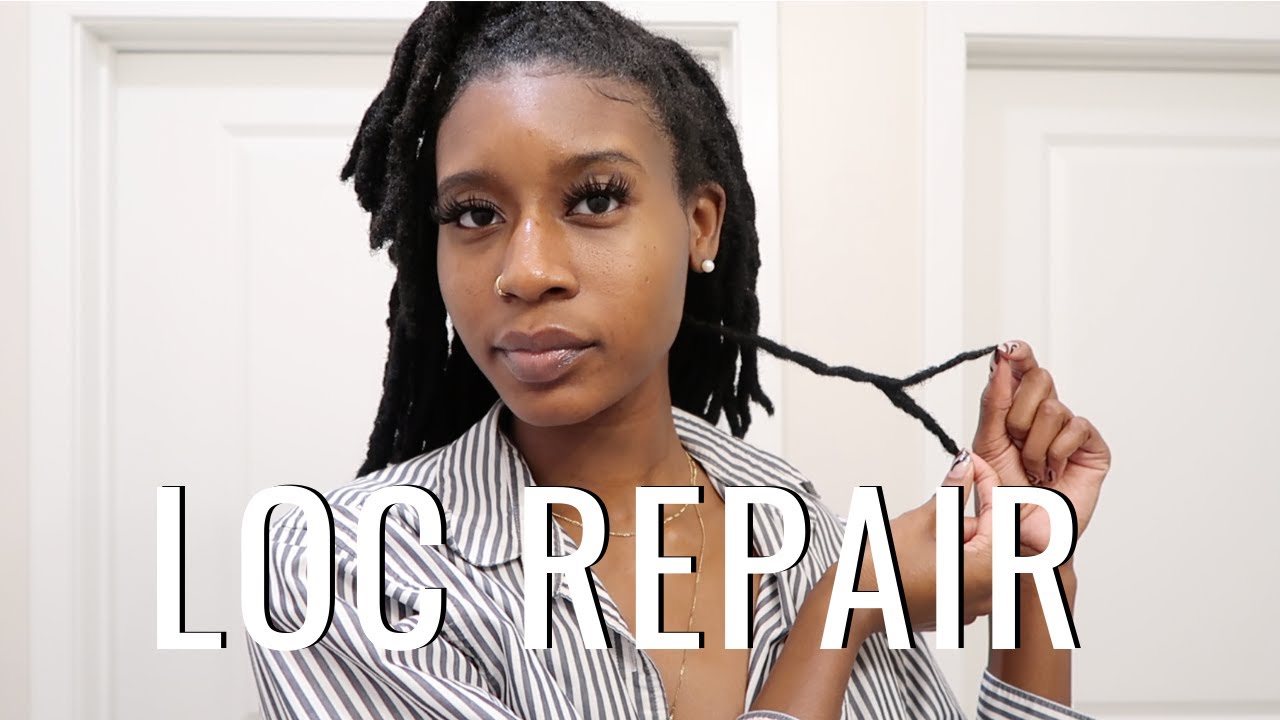 HOW TO REPAIR SPLIT LOCS! CROCHET METHOD | 4K SUBSCRIBER GIVEAWAY RULES ...