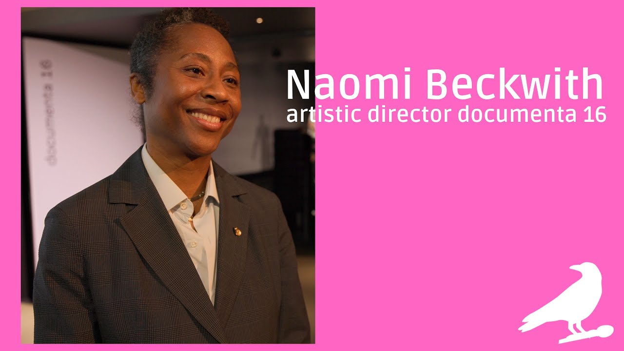 Naomi Beckwith - artistic director documenta 16 - YouTube