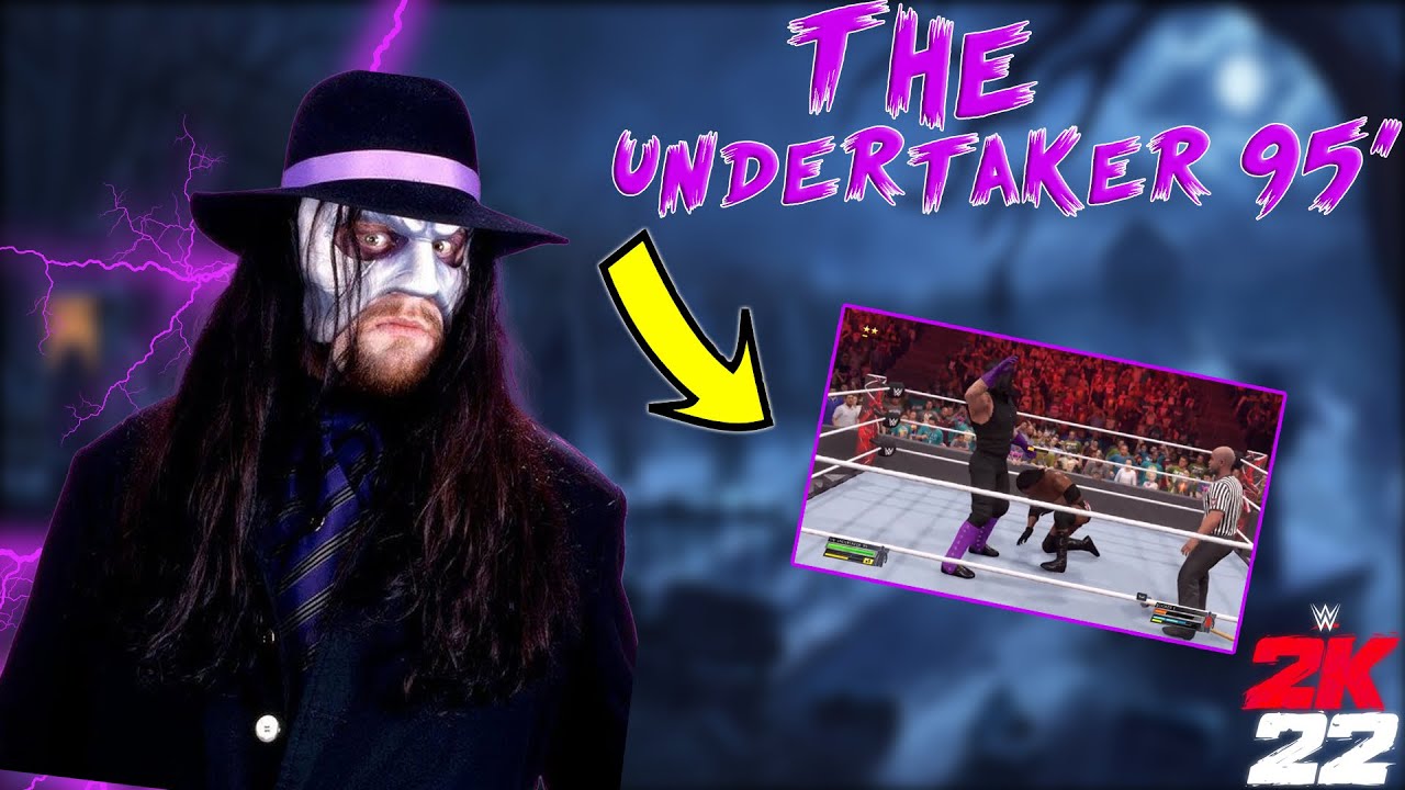 The Undertaker WWE2K22 95' Entrance and Attire .. Full 95' Undertaker ...