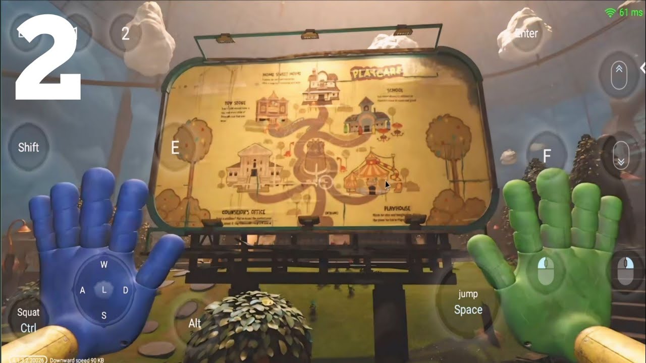 POPPY PLAYTIME CHAPTER 3 MOBILE CLOUD PC GAMES GAMEPLAY PART 2 - YouTube