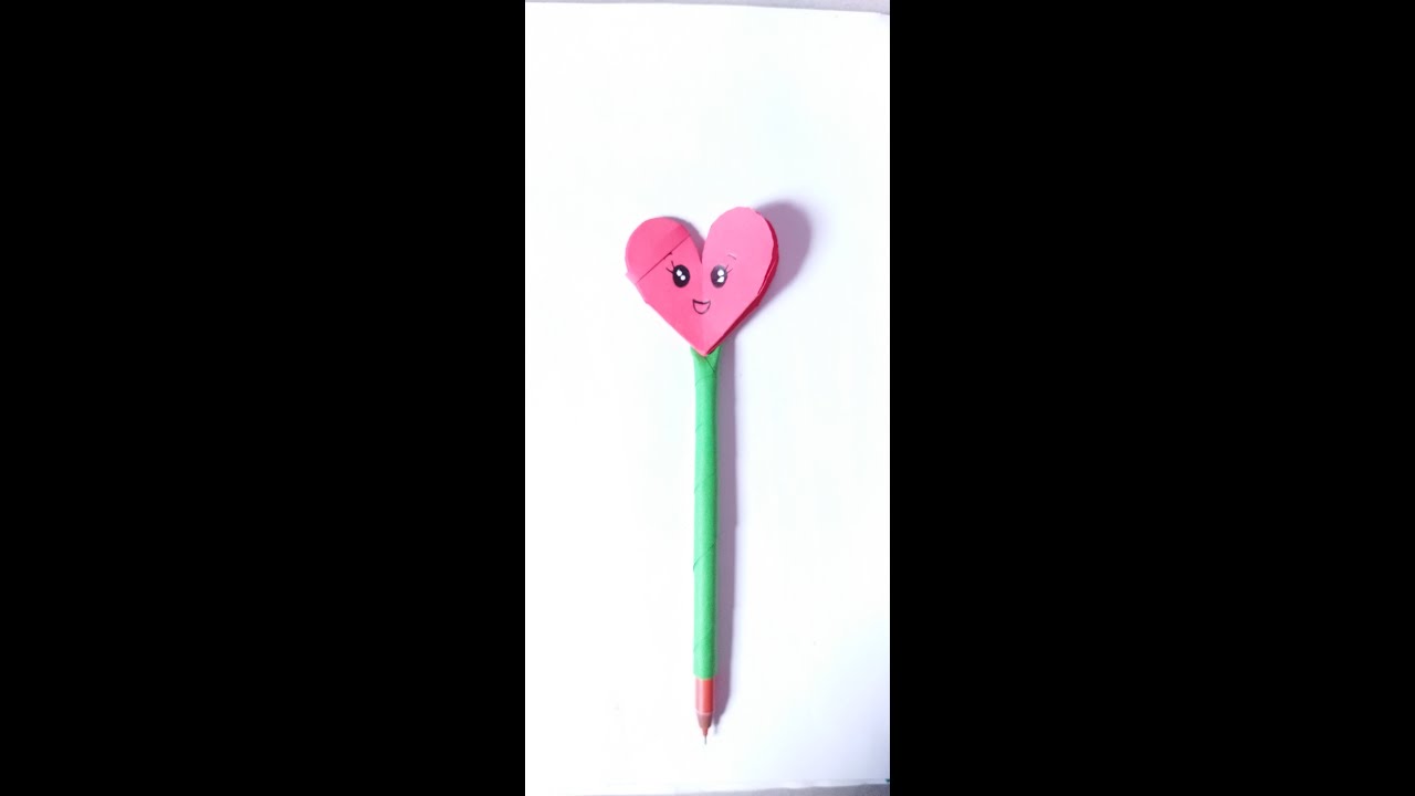 How To Make Pen Cover With Paper DIY Paper Craft Easy To Make It how-to-make-pen-cover-with-paper-diy-paper-craft-easy-to-make-it