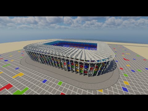 Minecraft - Stadium 974 (Qatar 2022 World Cup) - YouTube