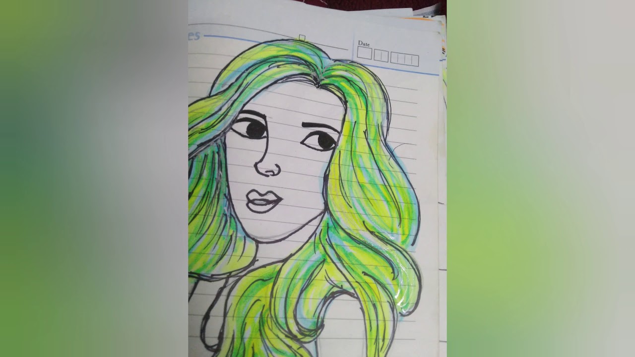 easy drawing & sketching ideas for beginners - YouTube