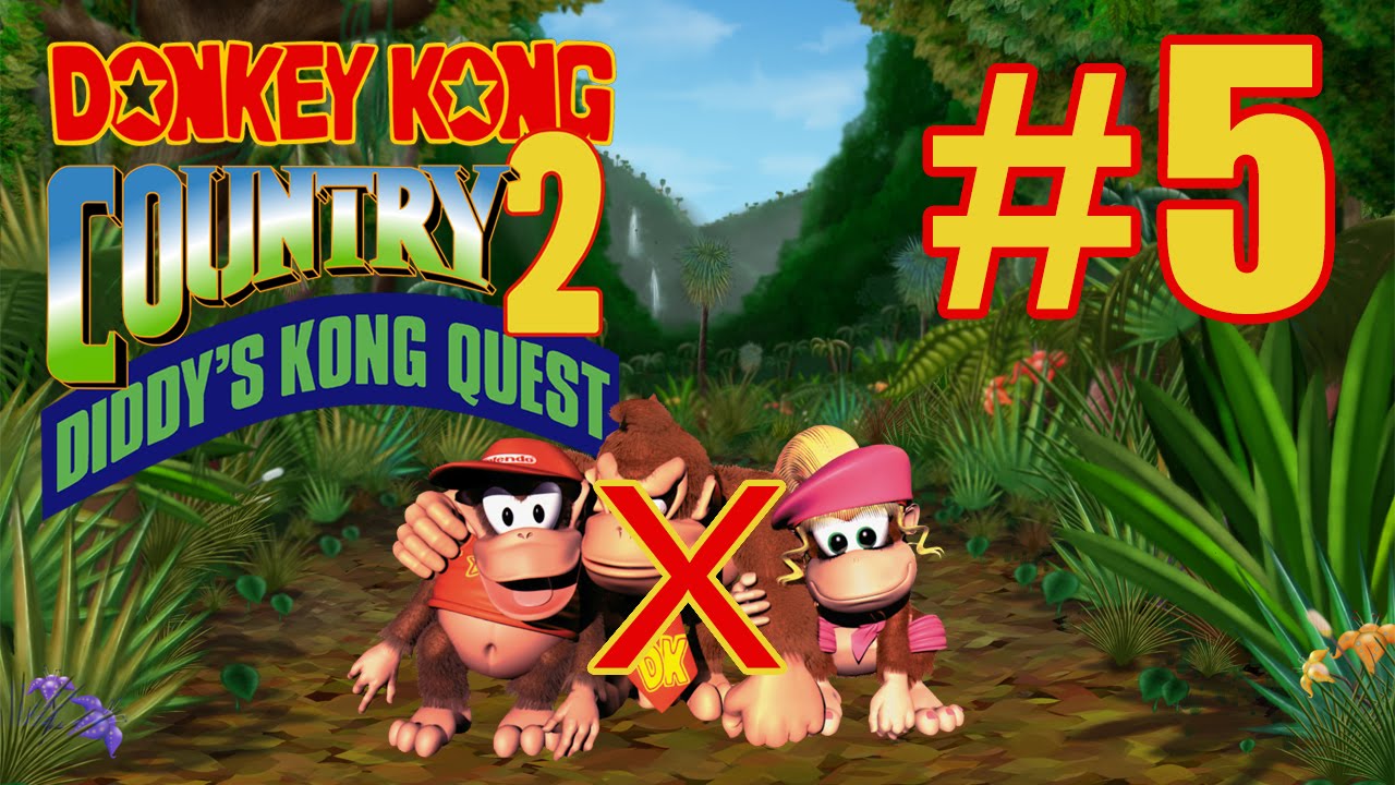 Donkey Kong Country 2 (Wii U VC) #05 - Squawk's Shaft, Gross - YouTube
