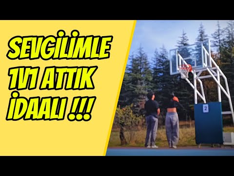 SEVGİLİMLE ODTÜDE 1V1 ATTIK ! WE TOOK 1V1 WİTH MY GİRL FRIEND IN METU