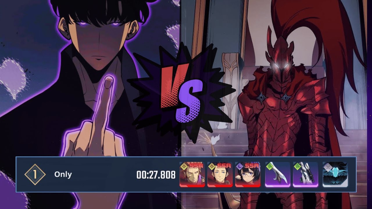 SPEEDRUN IGRIS 27s BATTLEFIELD OF TIME | SOLO LEVELING ARISE - YouTube