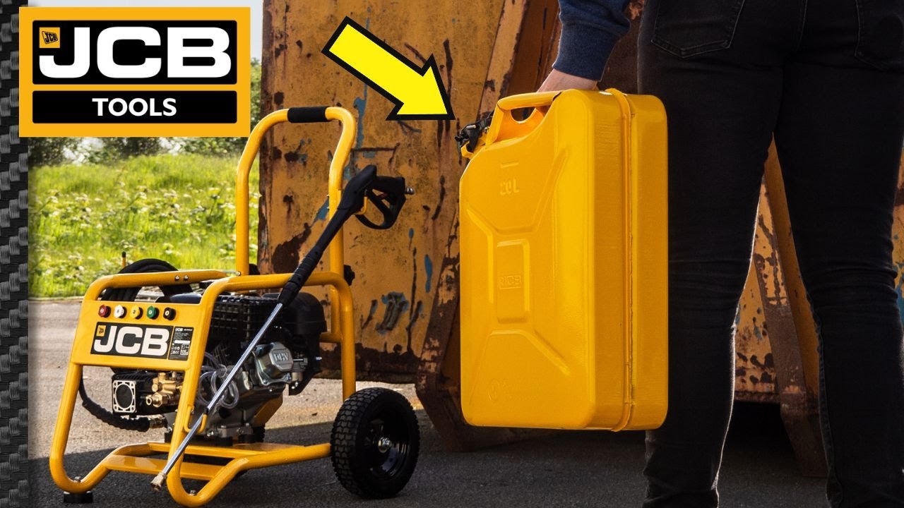 New from JCB: 10L & 20L Jerry Cans With Optional Jerry Can Spout ...
