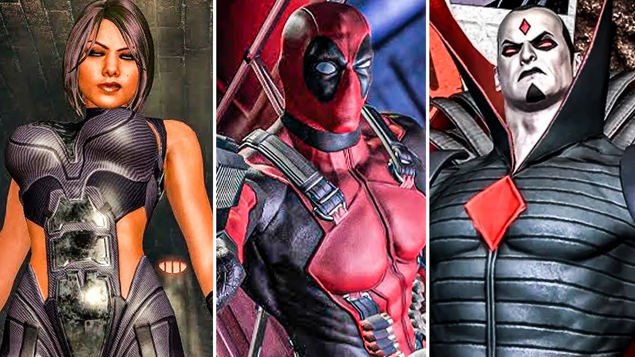 DEADPOOL - Todos los Jefes // All Bosses HD 60fps - YouTube