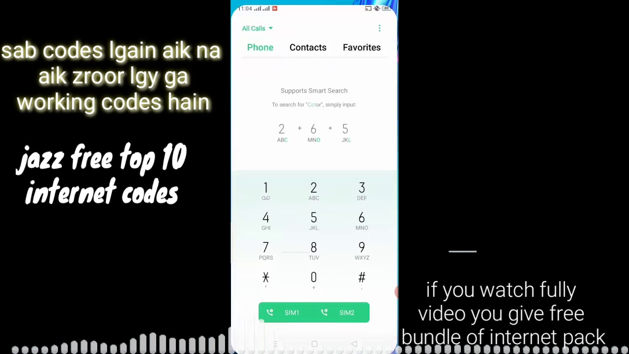 Top 10 jazz free internet codes new //working codes 2020 - YouTube