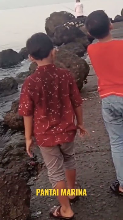 ngabuburit mancing dipantai Marina sambil nunggu buka puasa - YouTube