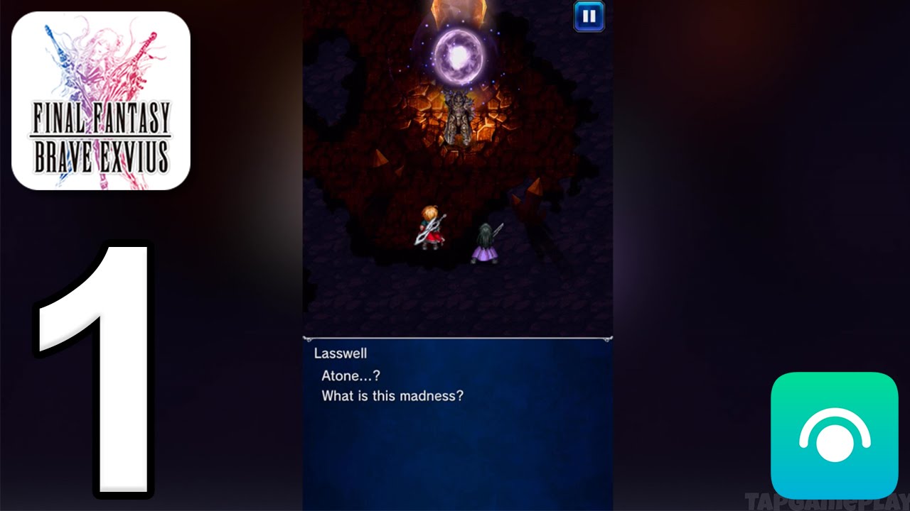 FINAL FANTASY BRAVE EXVIUS - Gameplay Walkthrough Part 1 - Earth Shrine ...