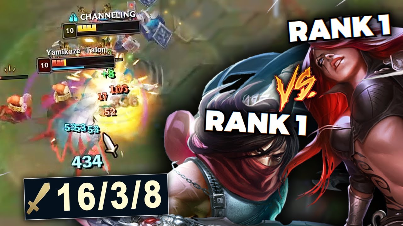 KATEVOLVED | Finally facing Yamikaze's Talon in Challenger! RANK 1 ...
