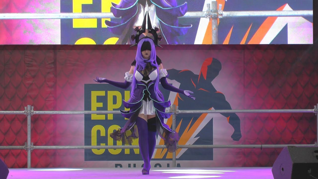 Cosplay based on League of Legends Withered Rose Syndra / Comic con ...