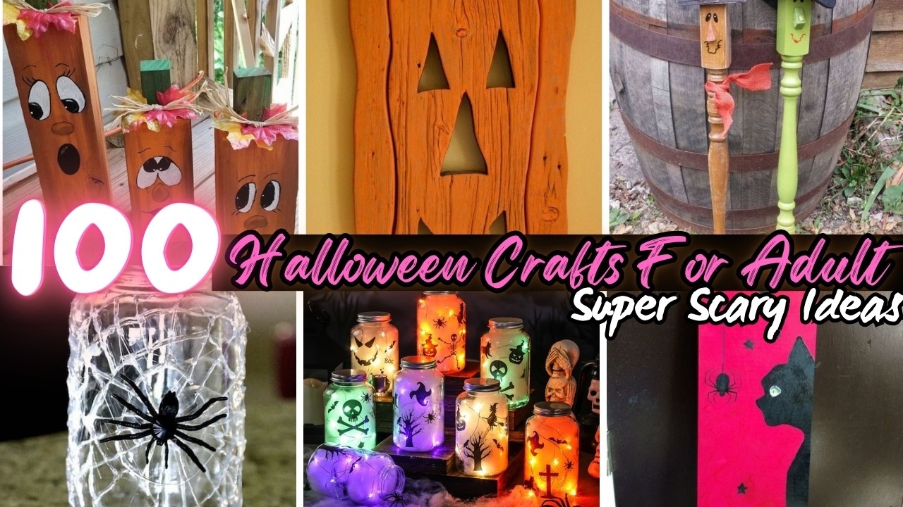 Creepy! ☠️ 2025 Halloween Crafts for Adults Unique DIY Arts and ...