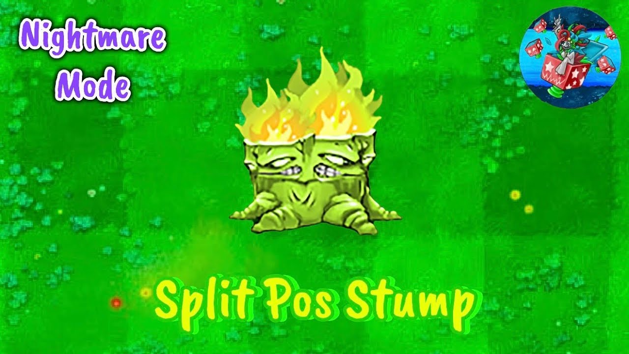 PVZ Hybrid v3.9.9 Adventure Mode Level 8-12: Split Pos Stump ...