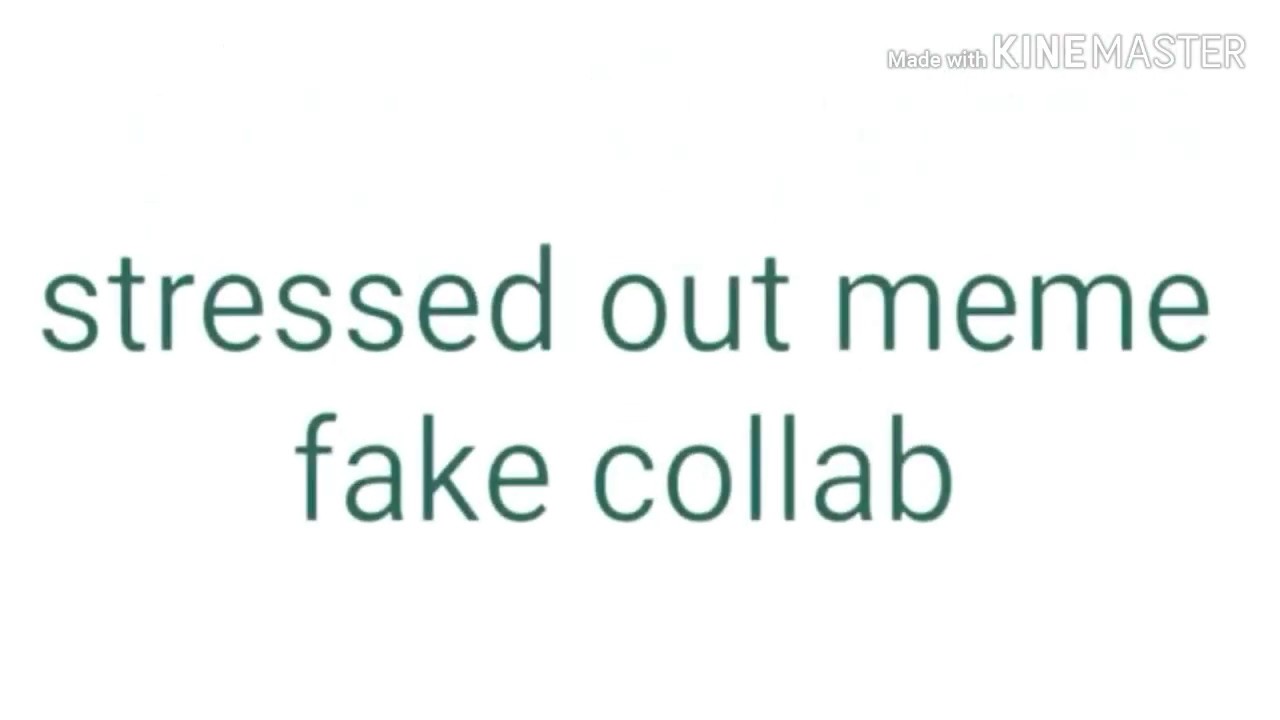 Stressed meme Fake collab #puppyisstressedout - YouTube