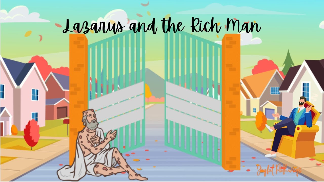 Lazarus and the Rich Man #childrensgospel #kidsworship #christianvalues ...