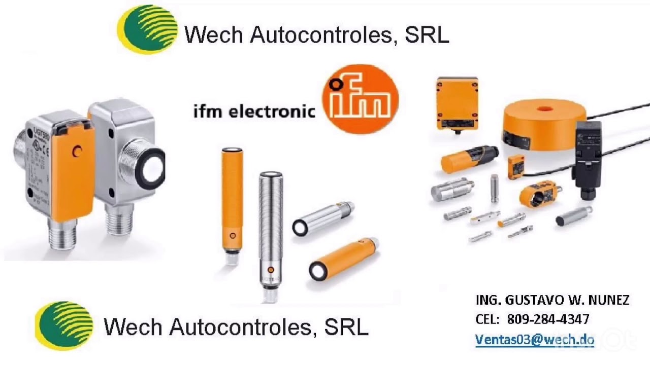 SENSORES IFM - YouTube