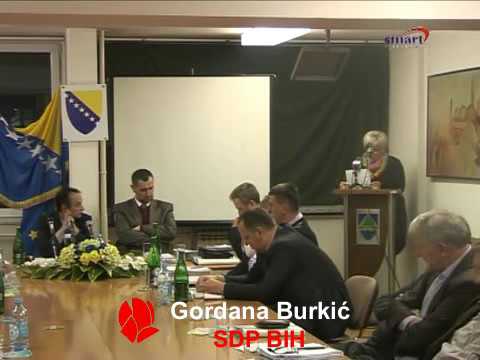 Gordana Burkic SDP BiH Zavidovici - YouTube