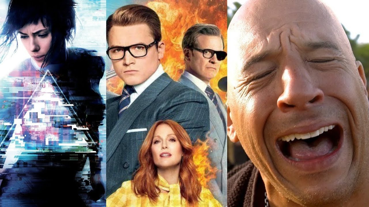 TOP 5 MOST DISAPPOINTING MOVIES of 2017 - YouTube