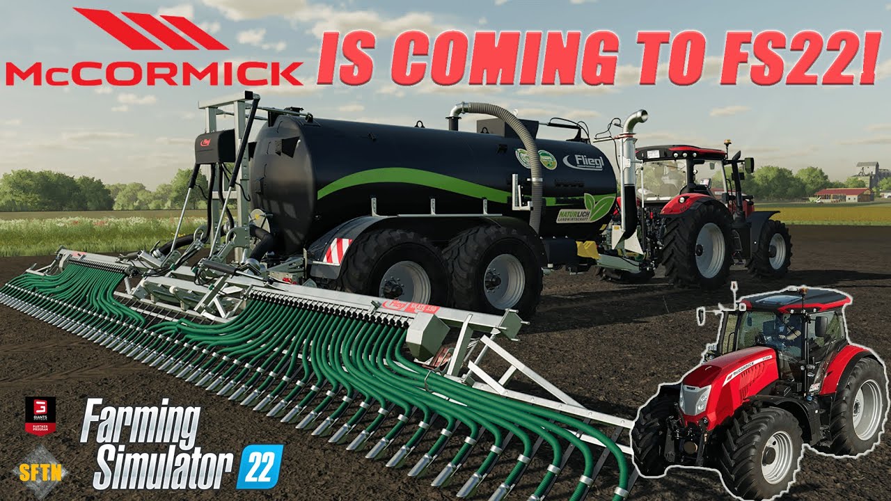 FARMING SIMULATOR 22 - McCormick confirmed as new Brand! | Fact Sheet ...