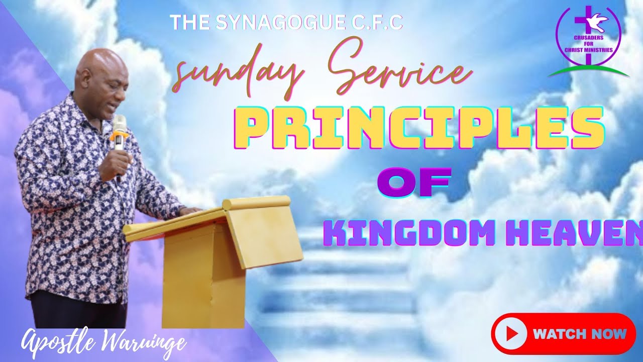 PRINCIPLES OF THE KINGDOM OF HEAVEN PART 1 II APOSTLE WARUINGE - YouTube