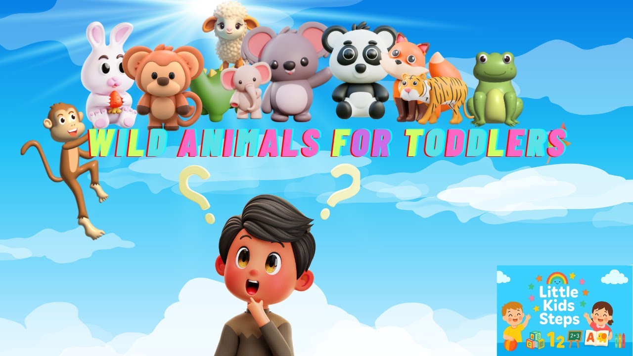 Animal Vocabulary for Kids | English Learning Video - YouTube