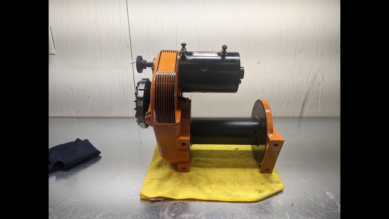 Custom Warn 8274 reassembly - YouTube