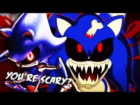 Metal Sonic Reacts to Sonic.Exe Trilogy (Parts 1,2, and 3)