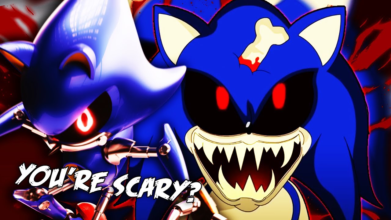 Metal Sonic Reacts to Sonic.Exe Trilogy (Parts 1,2, and 3) - YouTube