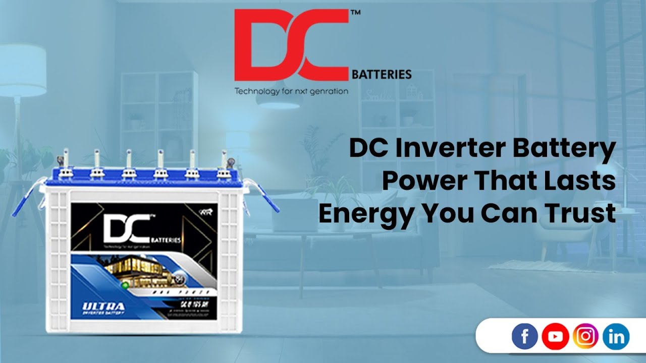 DC Batteries Inverter Battery – Best Power Backup Solution!#dcbatteries ...