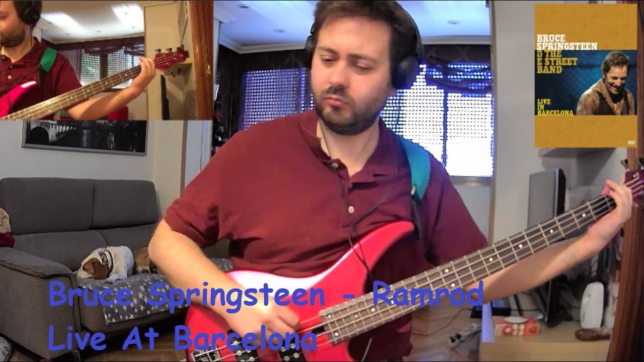 How to play Bruce Springsteen Ramrod Live At Barcelona Bass Cover By ...