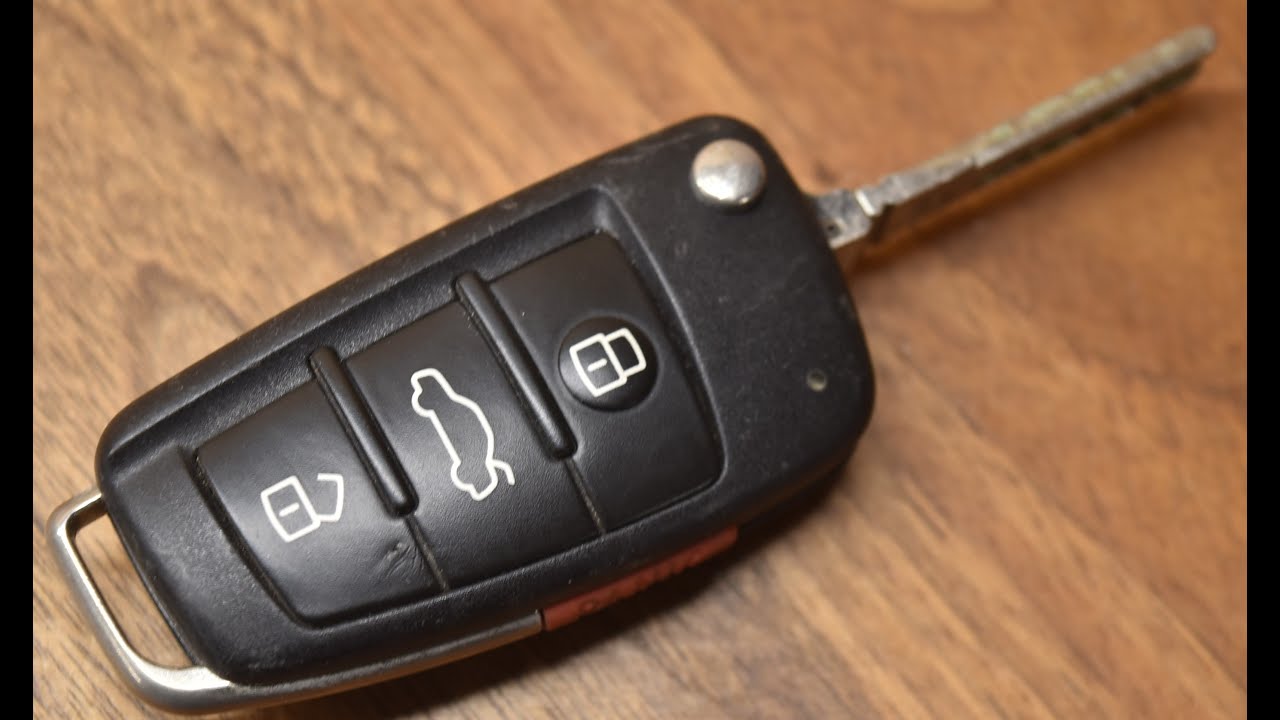 2015 - 2018 Audi Q3 Key Fob Battery Replacement - EASY DIY - YouTube