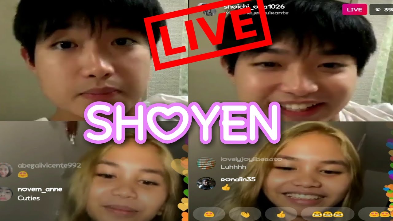SHOICHI OKA AND YEN QUIRANTE IG LIVE! - YouTube