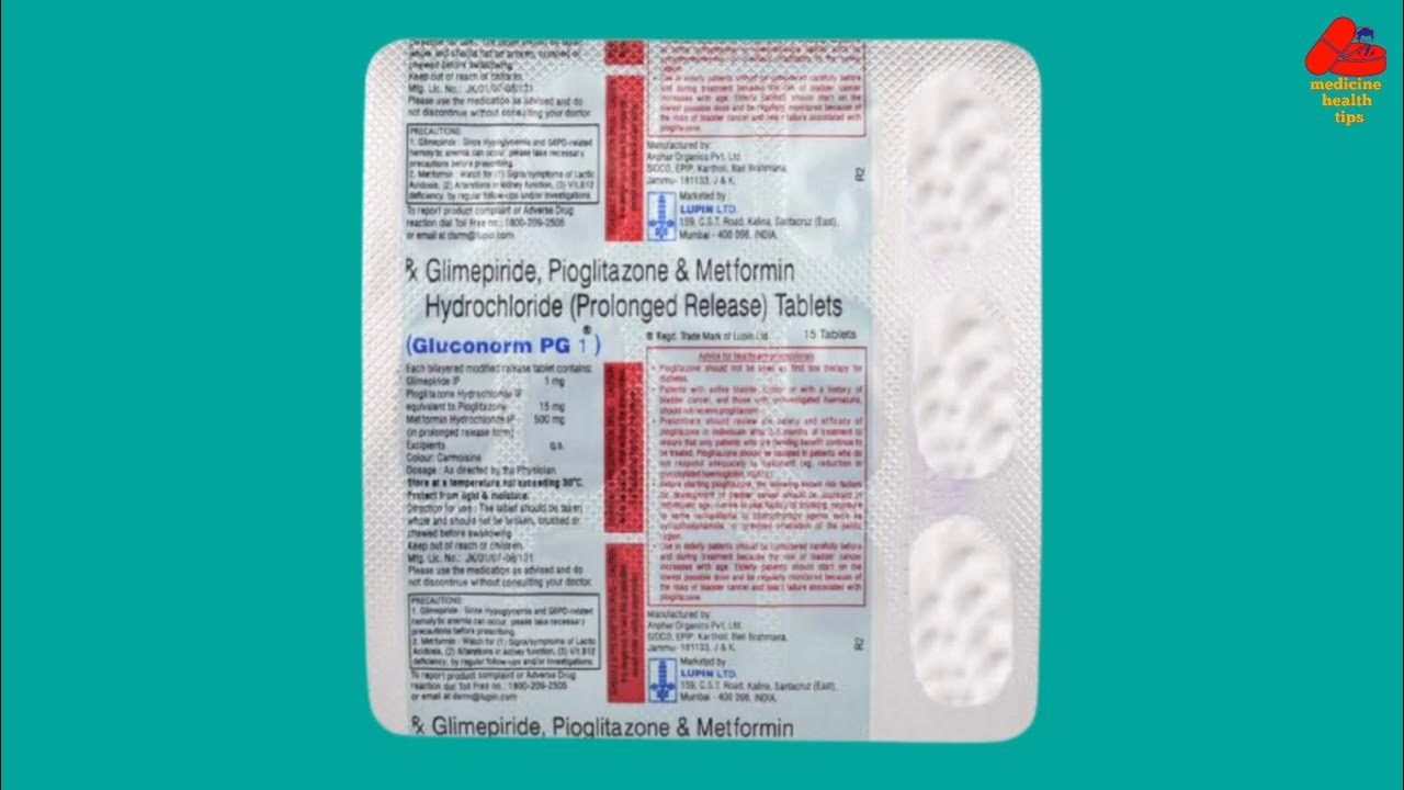gluconorm-pg-1-tablet-uses-side-effects-preca-youtube