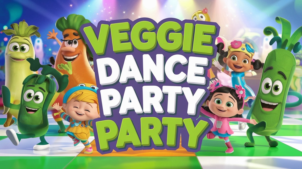 Veggie Dance Party! | Kids Song | Healthy Eating & Dancing! - YouTube