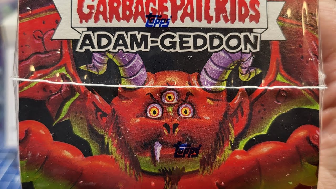 Random GPK stuff and Adam Geddon blaster rip #GPK - YouTube