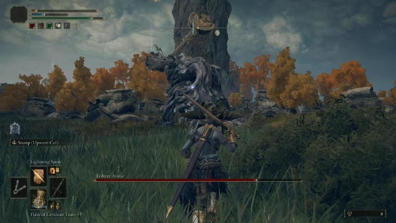 Elden Ring | Erdtree Avatar - Minor Erdtree | Weeping Peninsula - YouTube