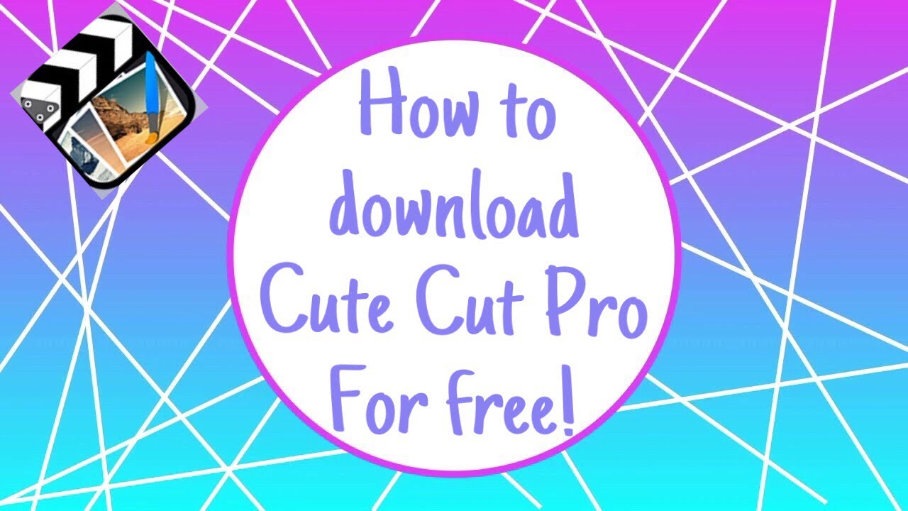How to download Cute Cut Pro for free! iOS and Android|| Kawaii Botatoe ...