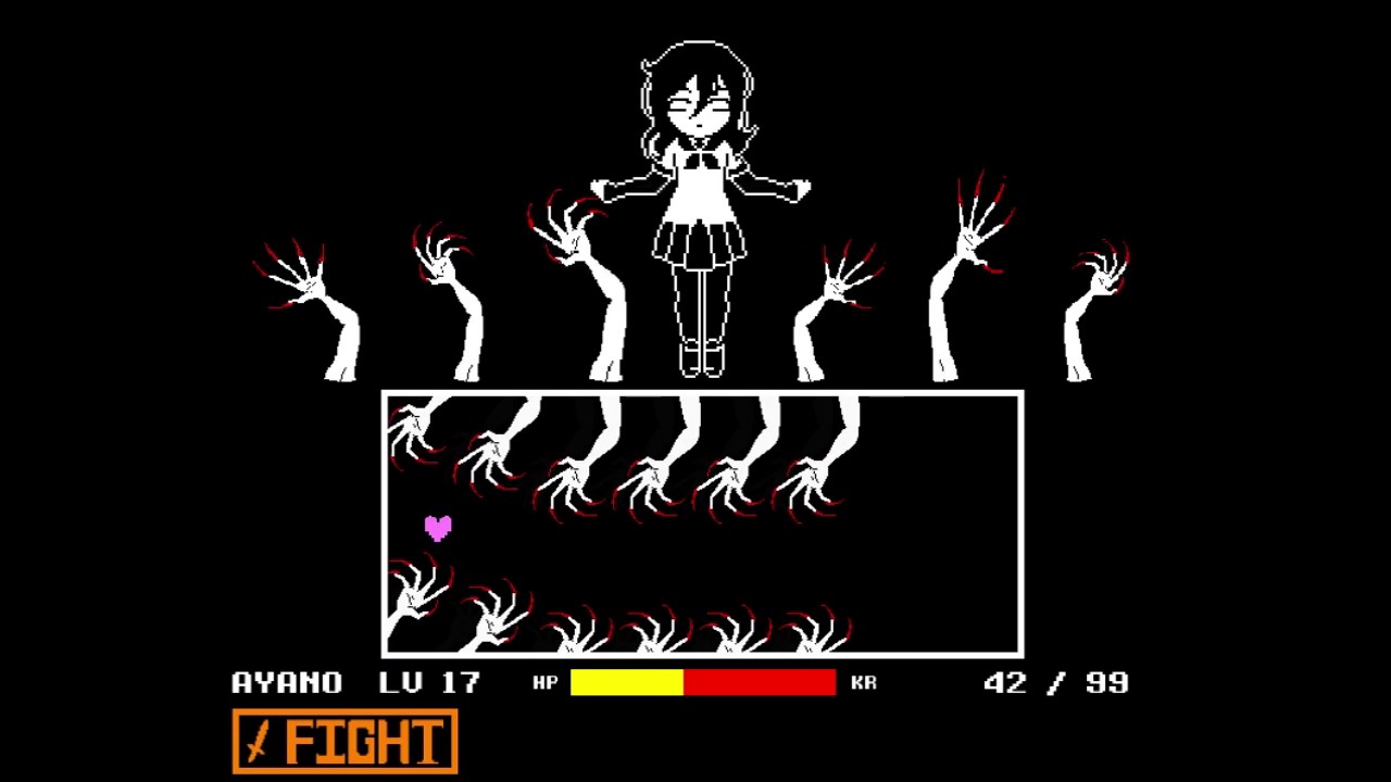 Yanderetale-Oka Boss Battle-Genocide Route| Đánh nhau với Oka! - YouTube