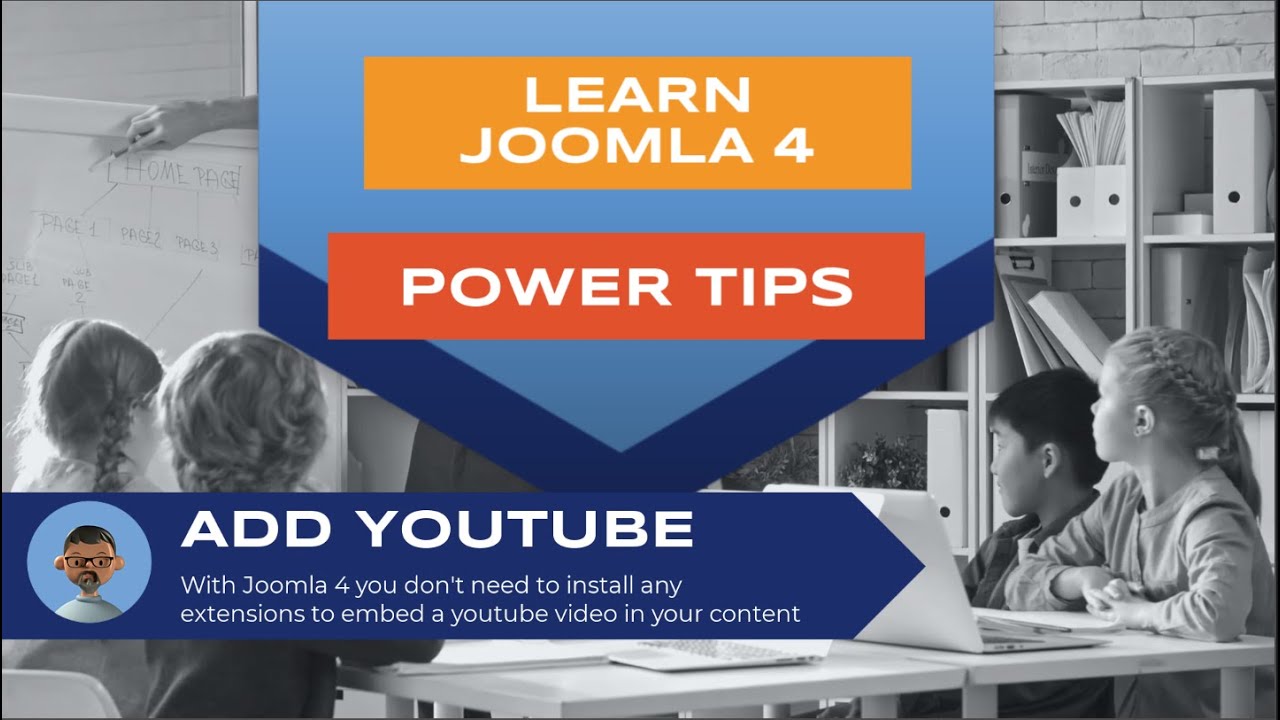 Learn Joomla 4 - Power Tips - Embed youtube videos - YouTube
