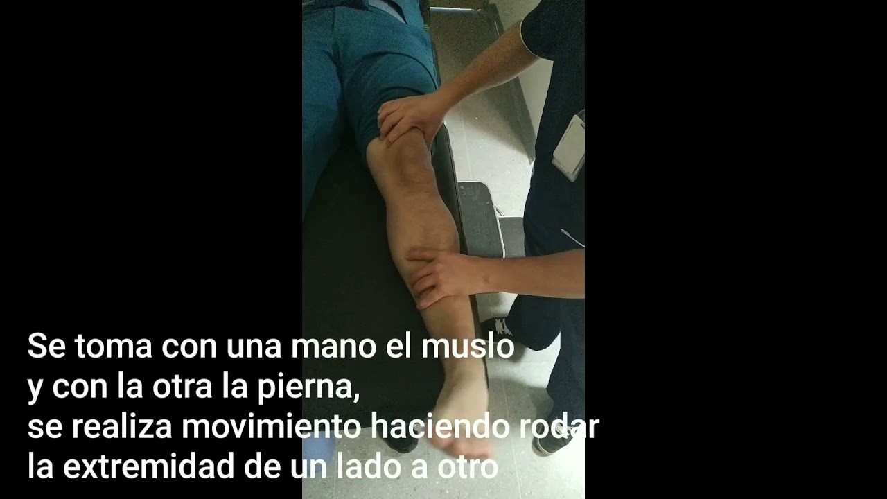 ¿EL DOLOR VIENE DE LA CADERA? - EVALÚA TU PACIENTE CON "LOG ROLL TEST ...