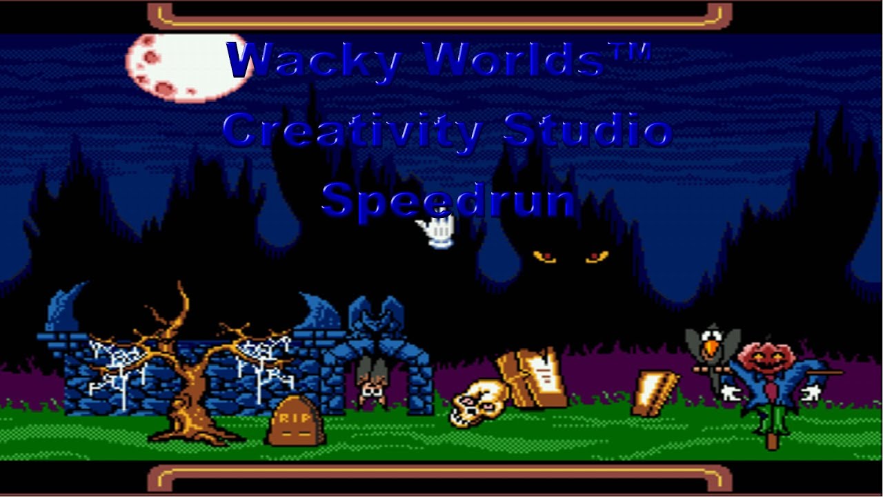 Wacky Worlds Creativity Studio Speedrun Destroyer of Wacky Worlds ...