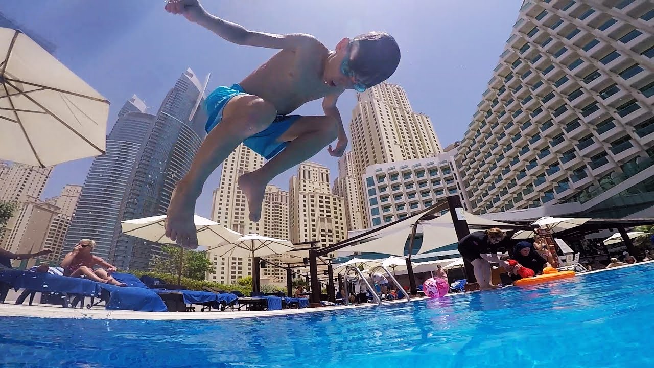 Summer Pool Fun Jumps - YouTube