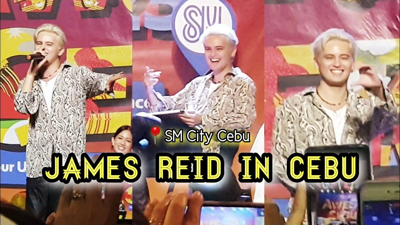 010823 JAMES REID LIVE IN CEBU 🔴 | Wavy Baby Mall Show @ SM City Cebu ...